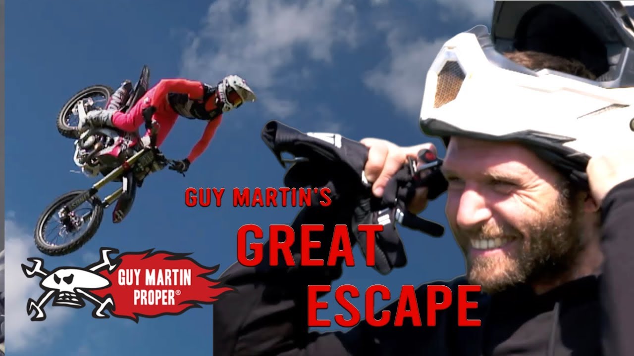 Guy's Great Escape Jump Practise | Guy Martin Proper - YouTube
