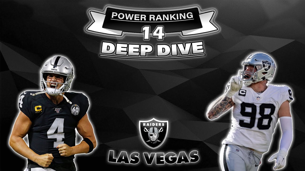 A Deep Dive Into The 2022 Las Vegas Raiders | Power Ranking #14 - YouTube
