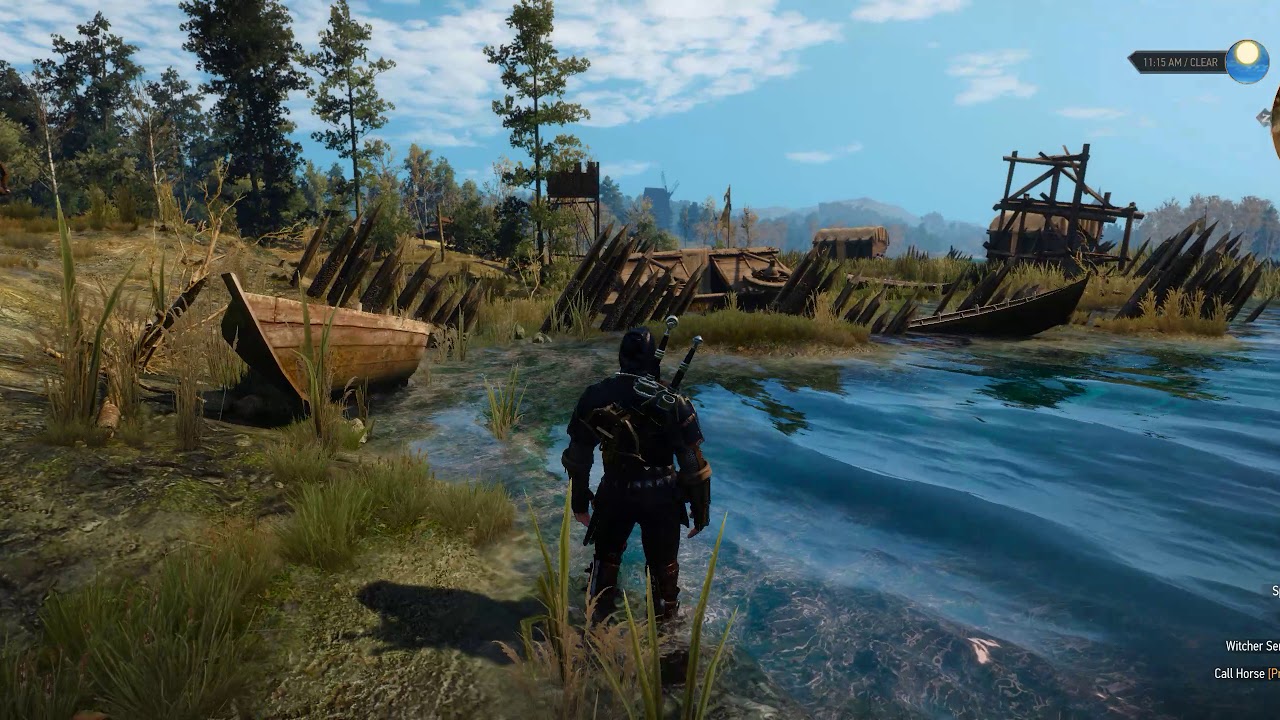 The Witcher 3 1440p Ultrawide - YouTube