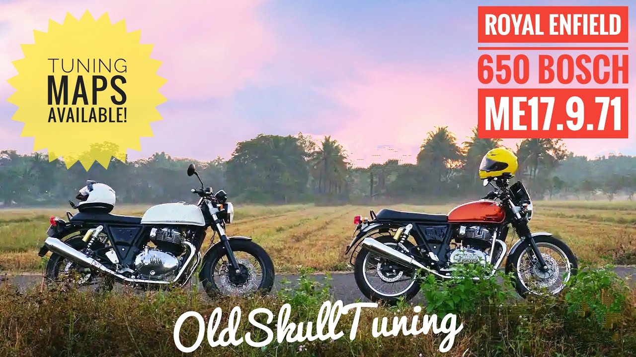Royal Enfield 650 Bosch ME17.9.71 Tuning Maps NOW available! - YouTube