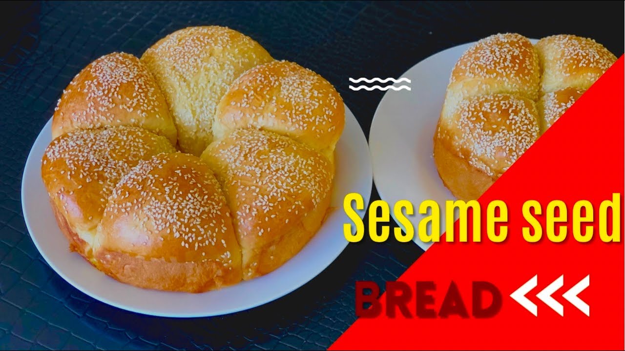 HOME MADE BREAD | SESAME SEEDS BREAD RECIPE - YouTube