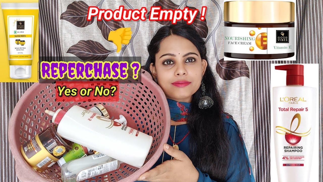 Product Empties | Will I Repurchase it? Starting product Rs.99 ...