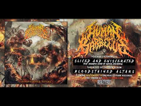HUMAN BARBECUE 'Sliced And Eviscerated' (Bloodstained Altars ...