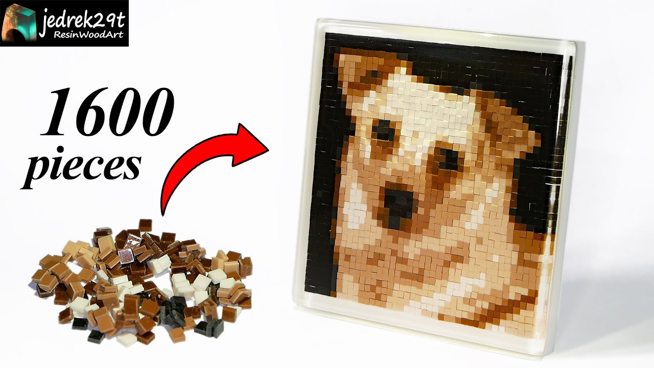 Dog in Epoxy Resin / RESIN ART - YouTube