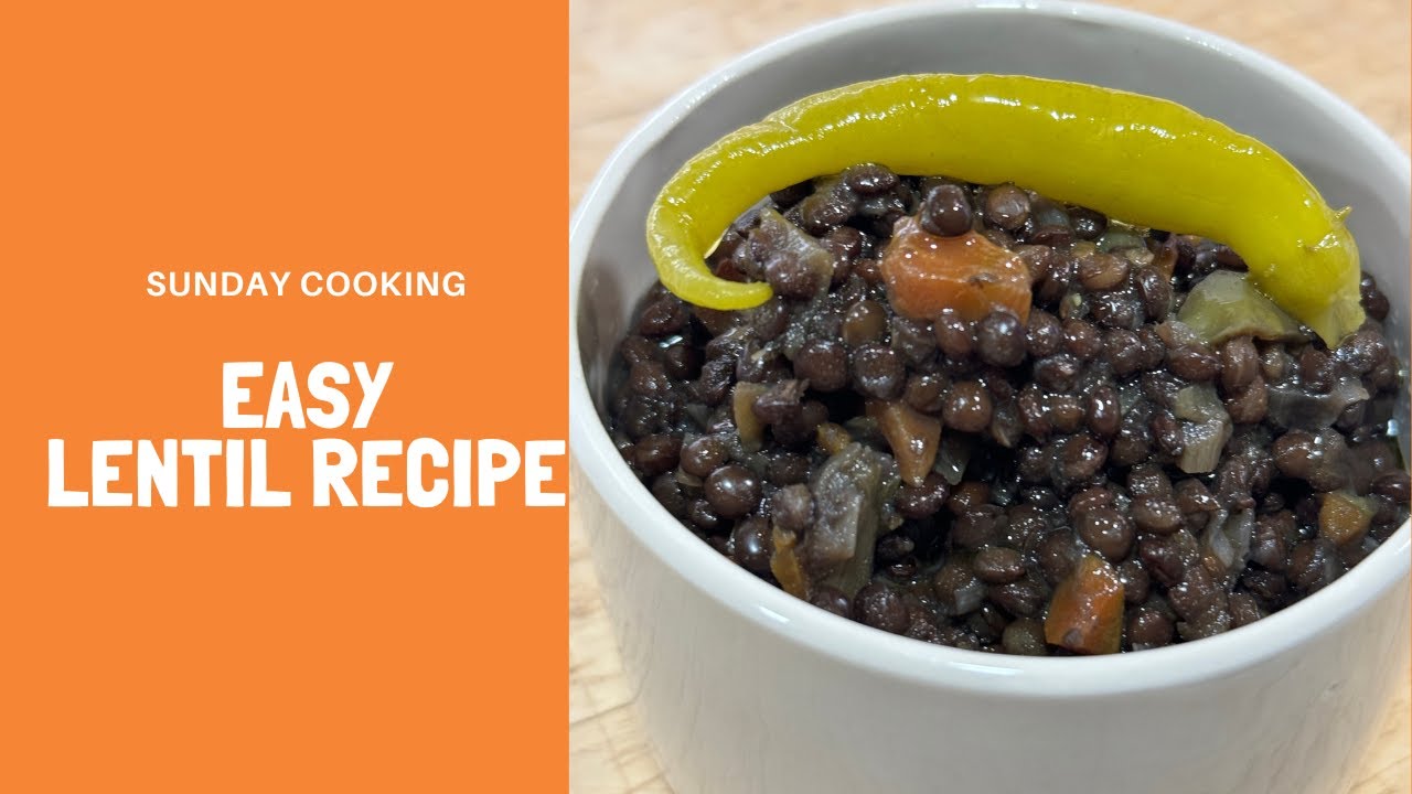 Easy Lentil Recipe: How to Make Classic Lentils with Garlic Infused ...