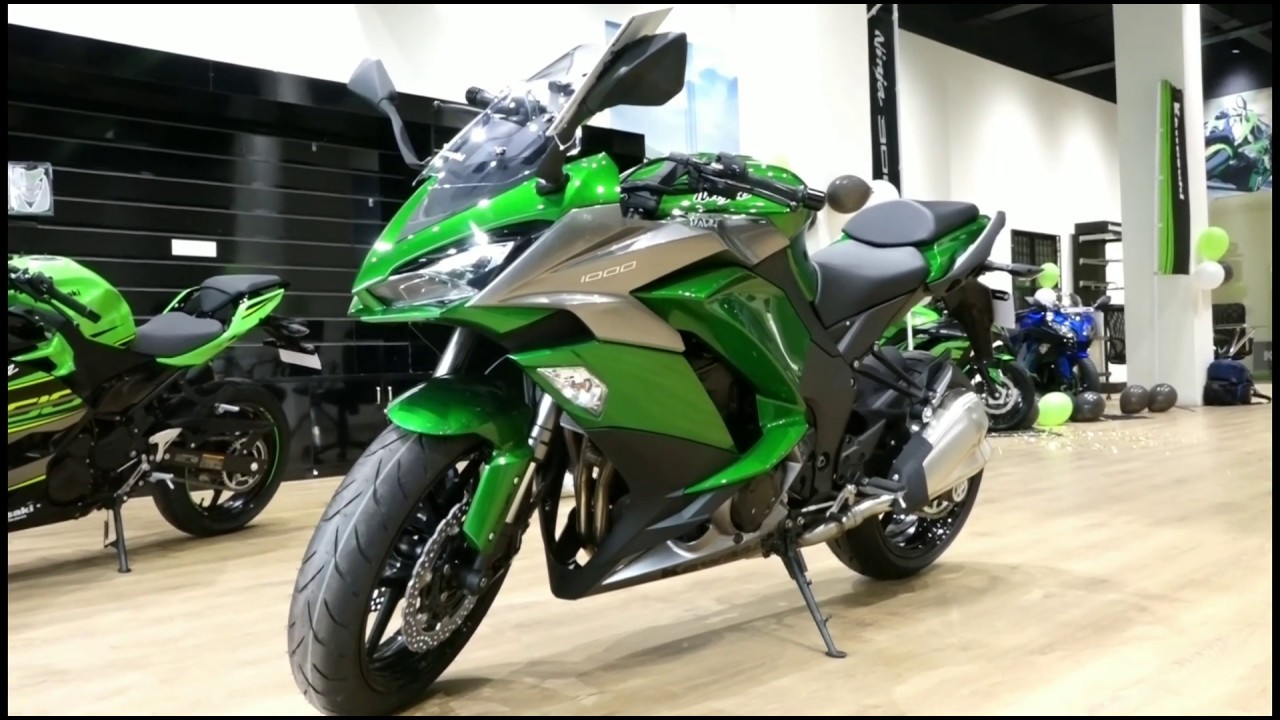 Kawasaki ninja 1000 2019 walk-around video - YouTube