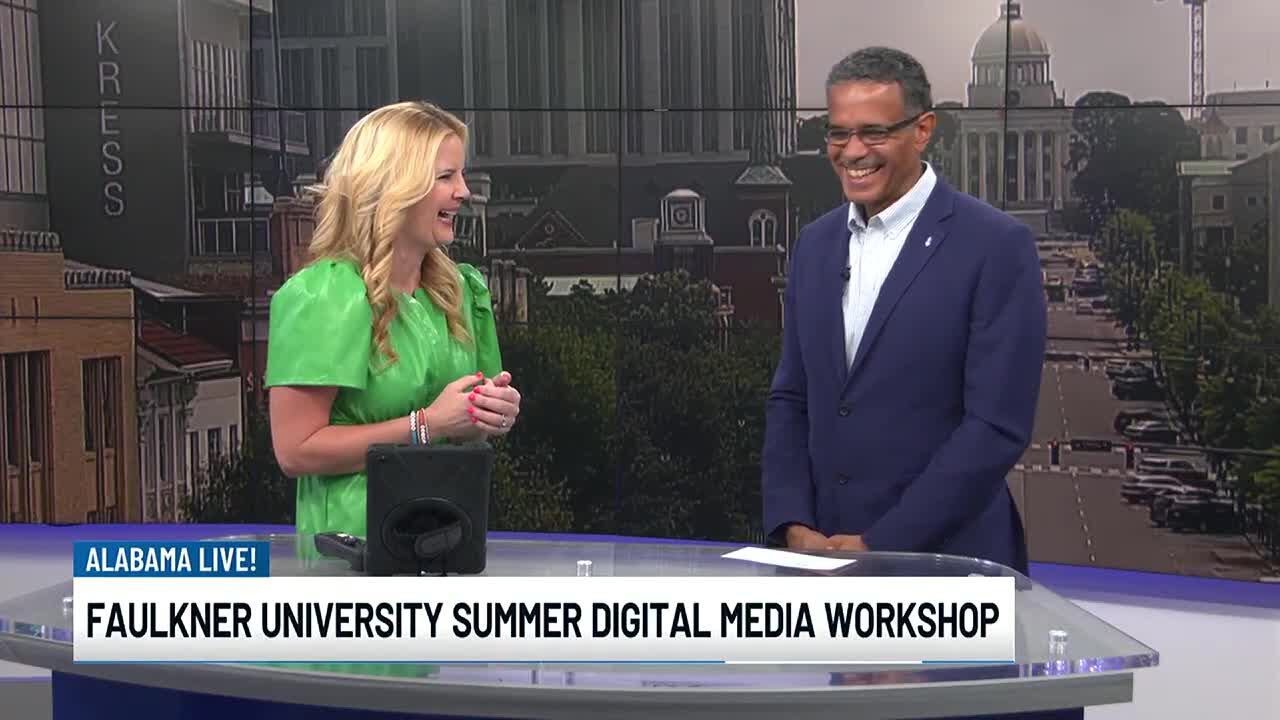 Faulkner University hosts summer digital media workshop - YouTube