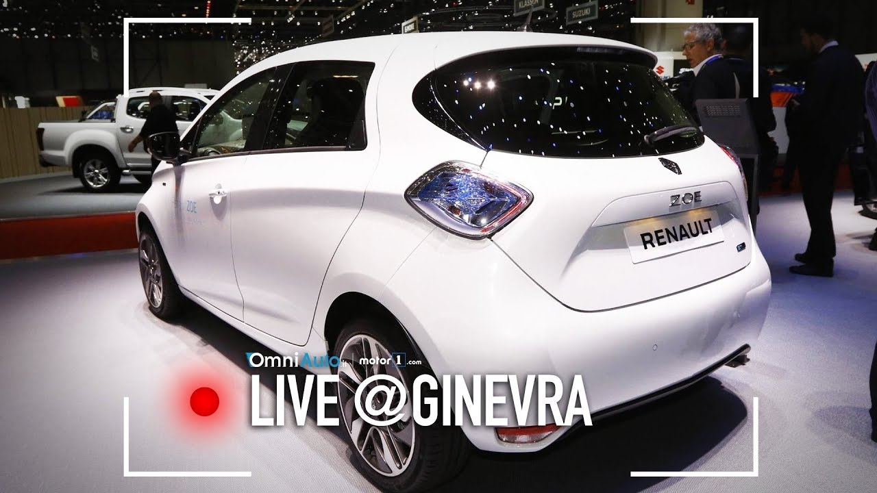 Renault Zoe, 108 CV in elettrico con 300 km di autonomia | Salone di ...