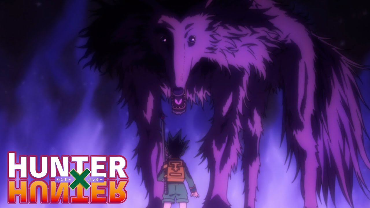 Gon Meets Killua's Dog | Hunter X Hunter - YouTube
