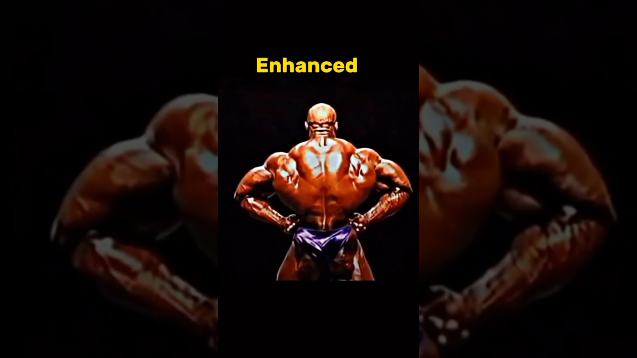 Natty Vs Enhanced (Ronnie Colemon) Amazing #transformation - YouTube