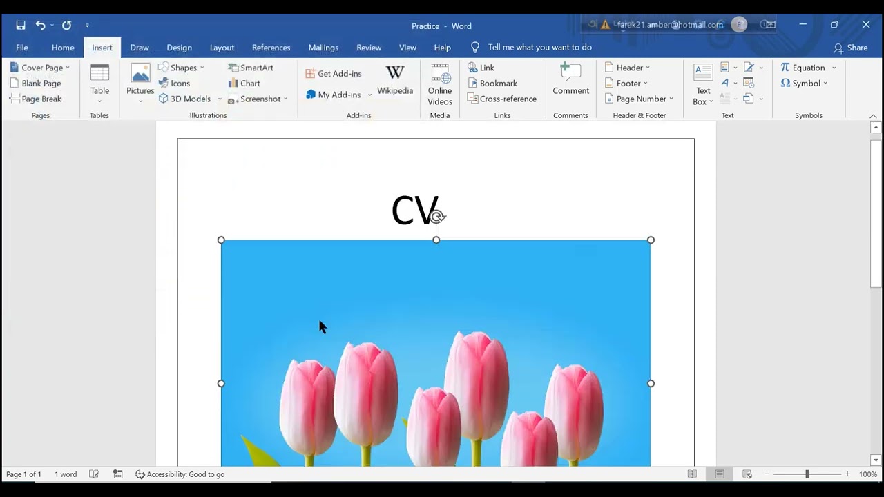 How To Add Picture In MS Word How To Add Picture In MS Word