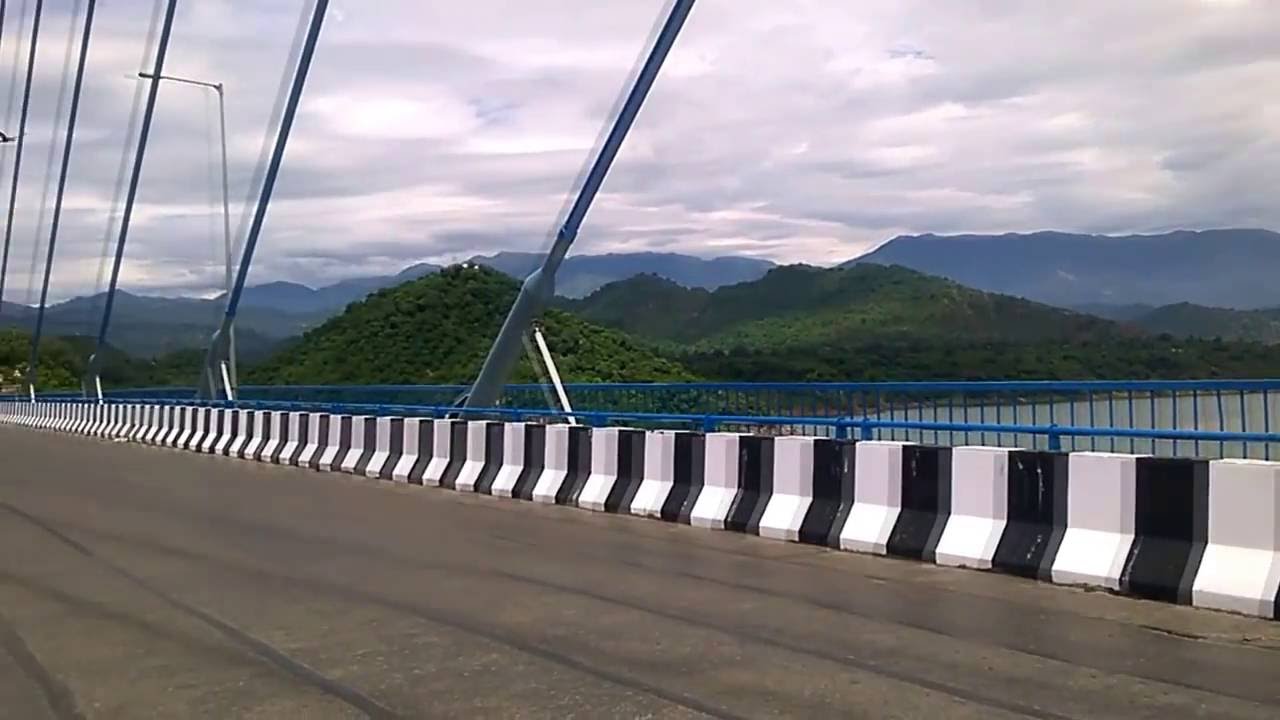 Longest cable bridge in north india basoli (J&K) - YouTube