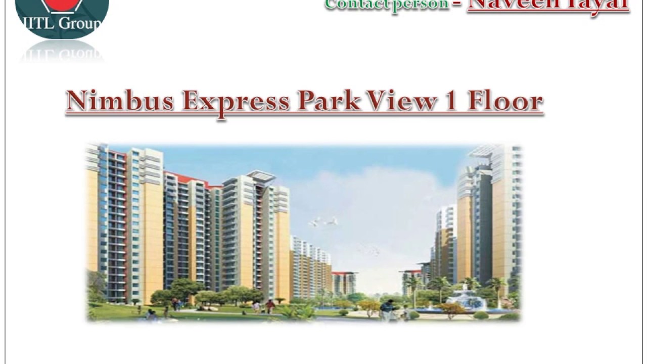 Nimbus Express Park Luxurious Residential Flats - YouTube