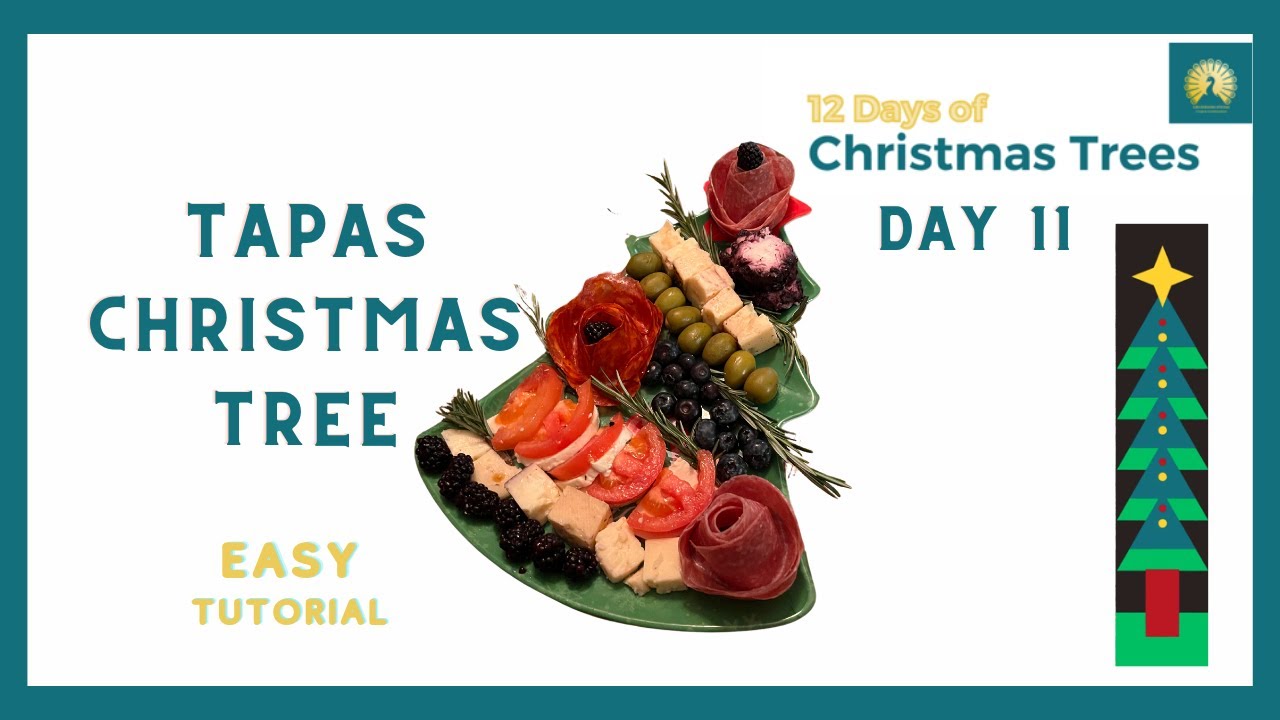 Tapas Christmas Tree How yo decorate your Christmas Party with Tapas ...