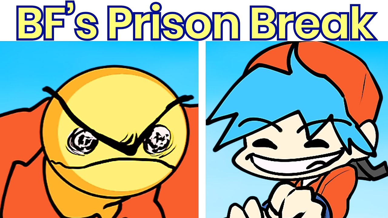 Friday Night Funkin': BF's Prison Break FULL WEEK Story + Ending ...