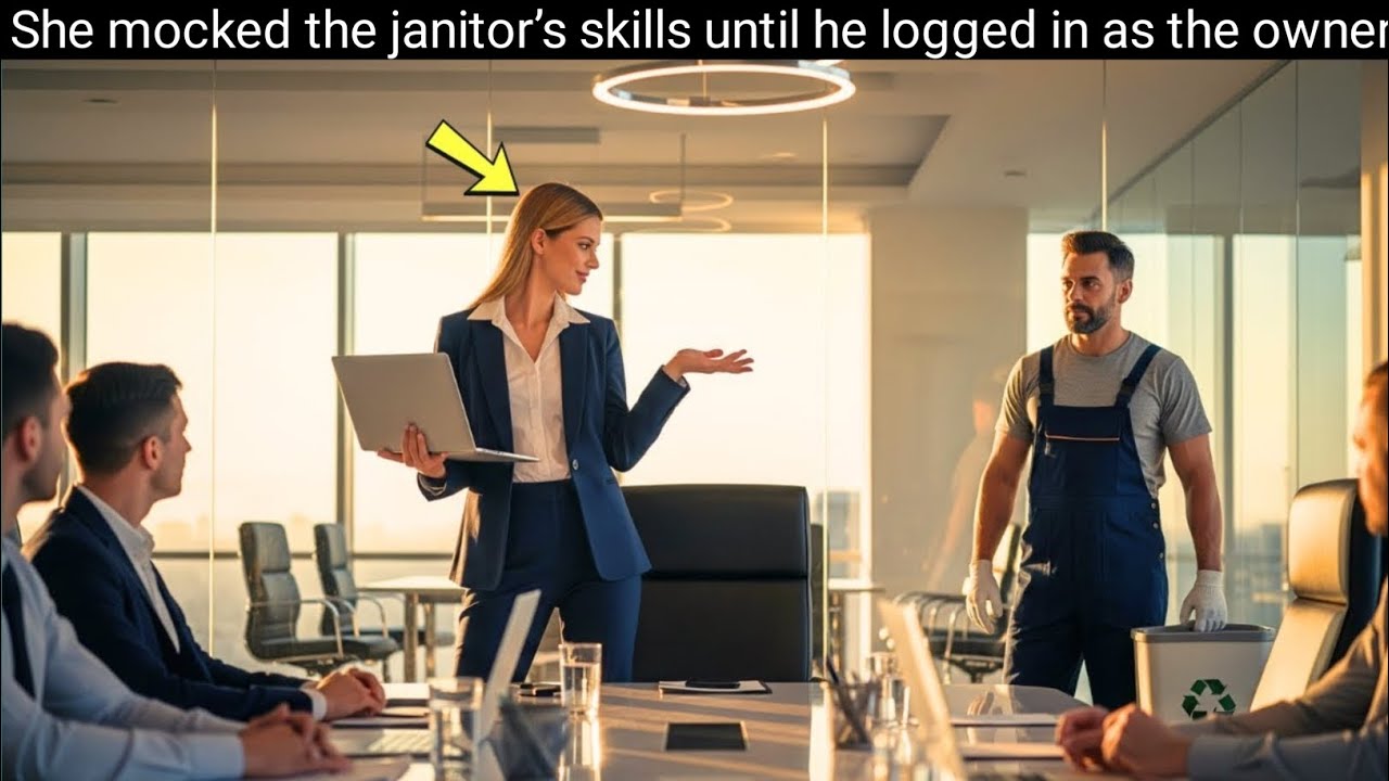 Billionaire CEO Asked the Janitor to Fix Her Computer as a Joke—But ...