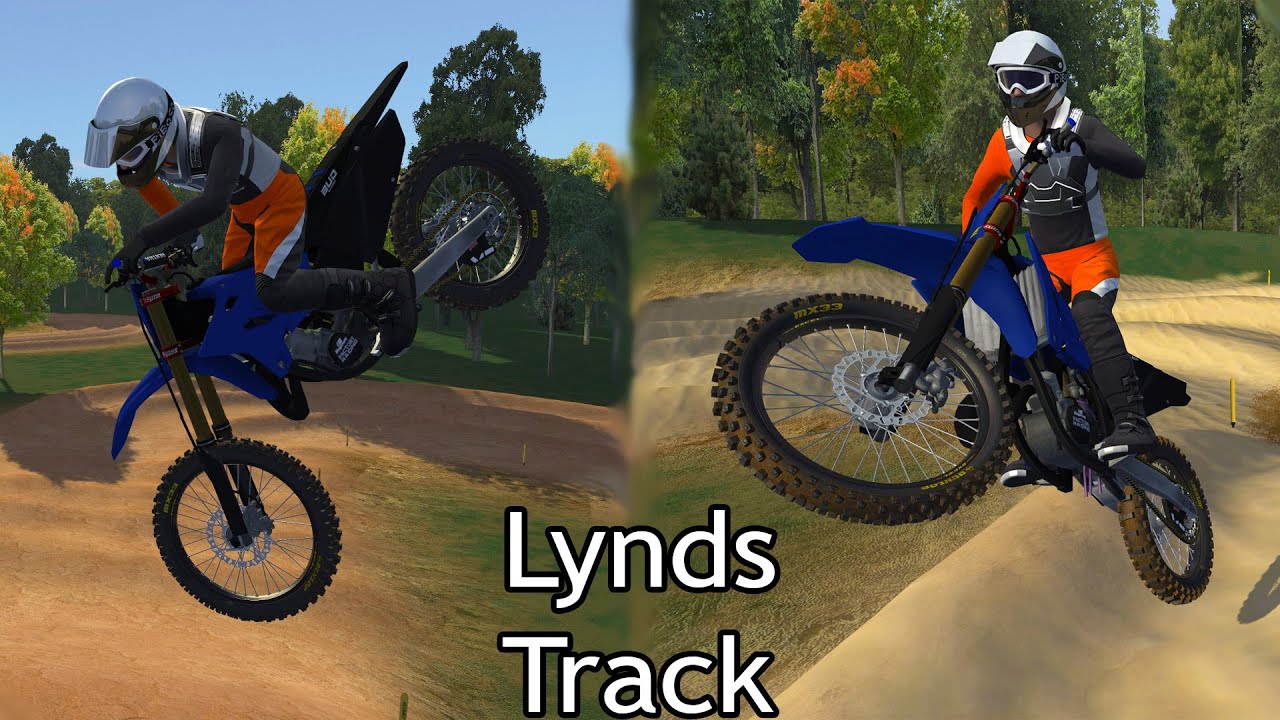 Raw Yz125 On Riverside MX/Lynds First Track | MX Bikes - YouTube