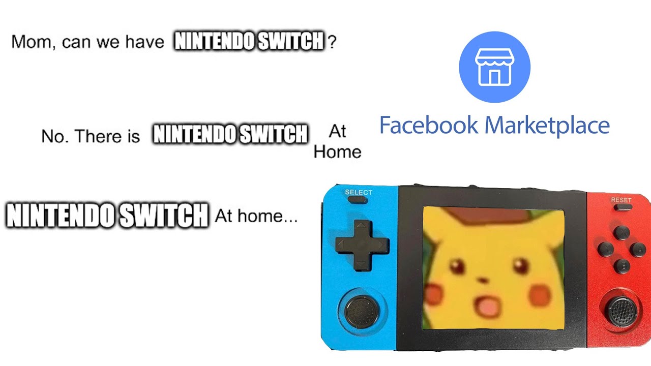 I bought a "Nintendo Switch" on Facebook Marketplace - YouTube