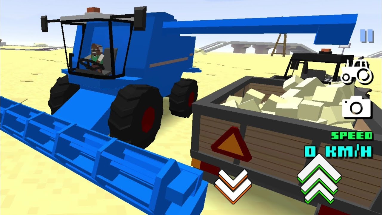 Blocky Farm Racing & Simulator: Explore the Map and Discover New Fields ...