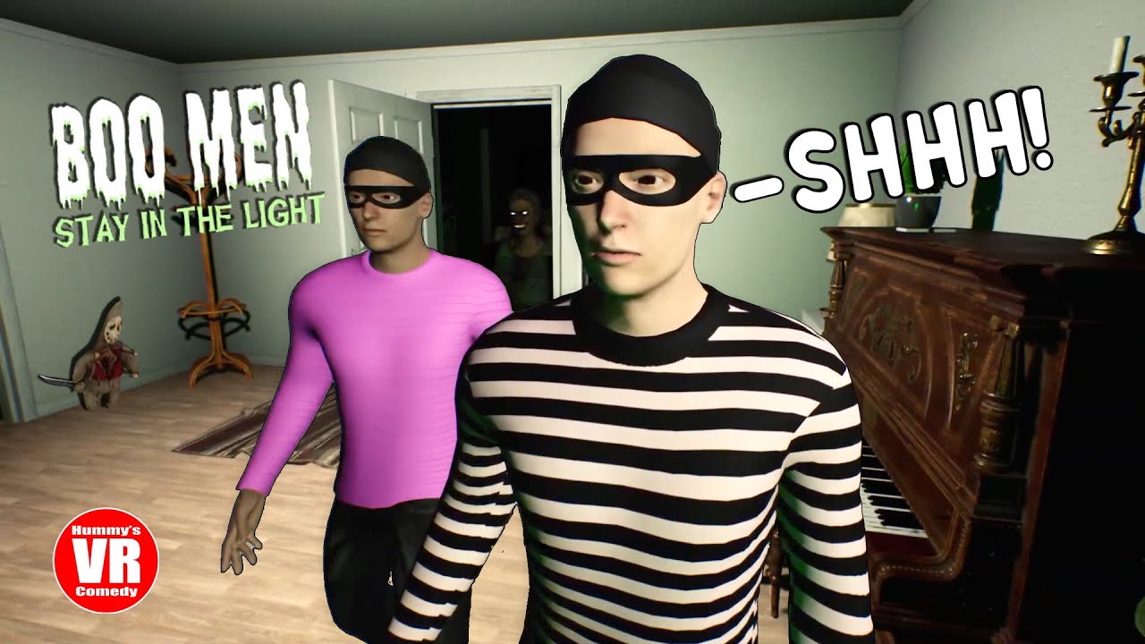 What happens when you rob haunted houses | The Boo Men Multiplayer ...