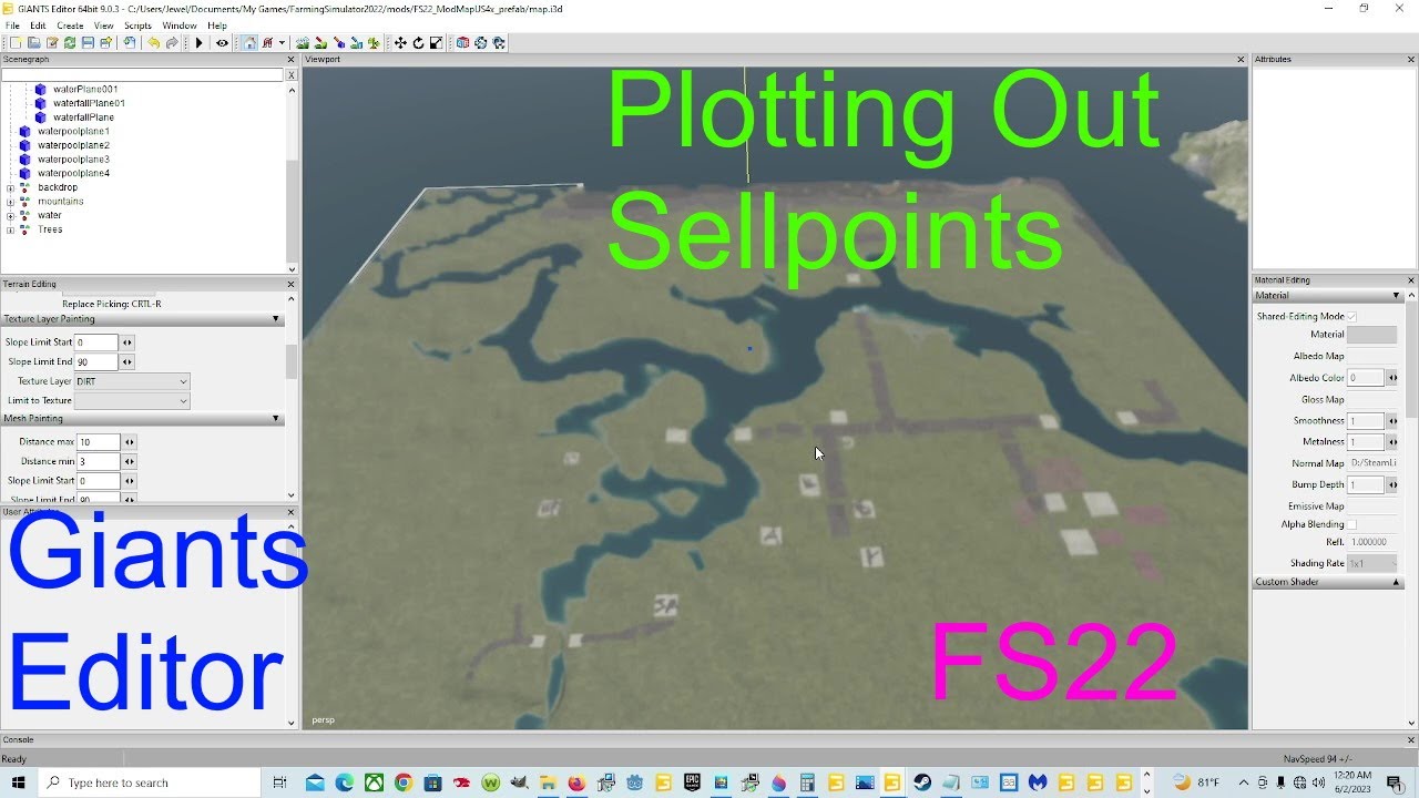 Giants Editor | Jewel's Peaceful Valley Map | Plotting Out Sellpoints ...