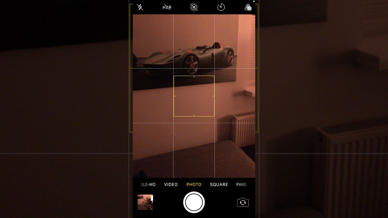 Iphone 6s - warm light camera test - YouTube