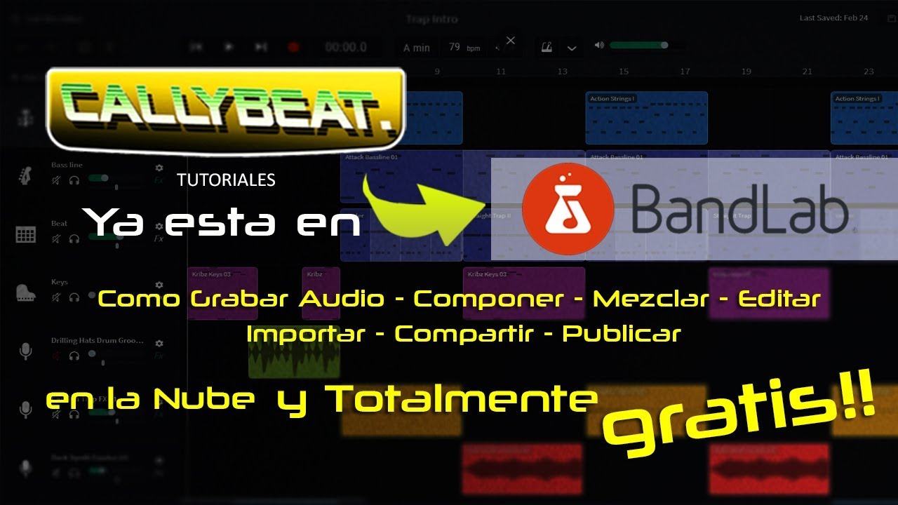 Como grabar componer y mezclar música gratis en #bandlab INTRODUCCIÓN ...