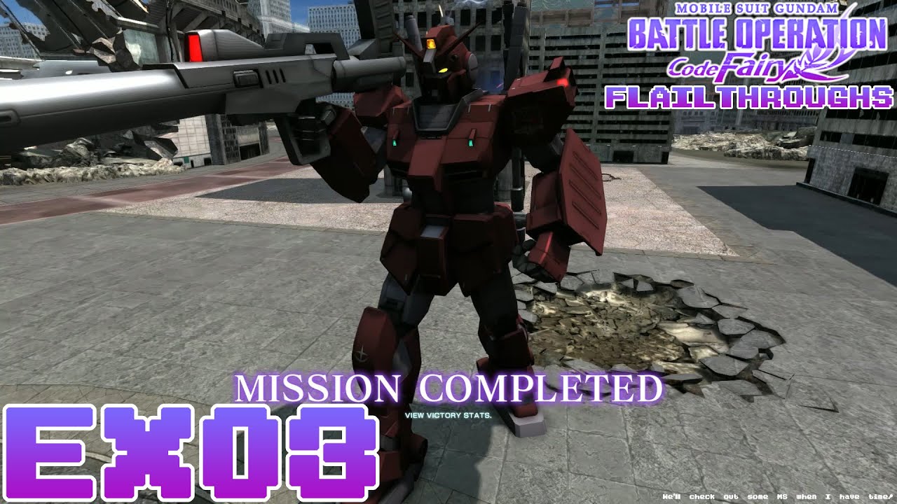 Gundam Battle Operation: Code Fairy! EX-03: Alma's Past, Lilith's ...