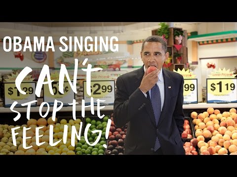 Barack Obama Singing Can't Stop The Feeling! by Justin Timberlake