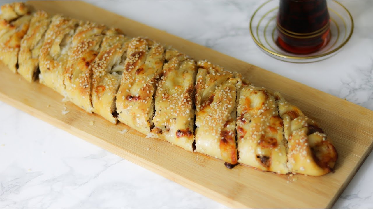 بيتزا كالزون - Braided Pizza Calzone - YouTube