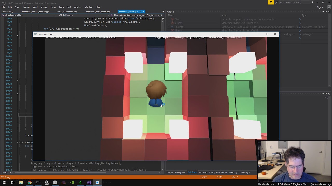 Handmade Hero Day 465 - Updating HHAs from V0 to V1 - YouTube
