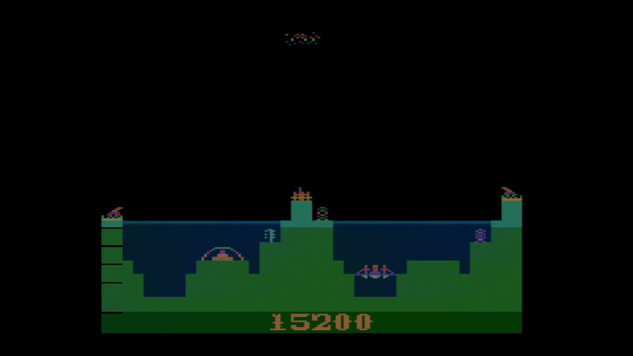 Atlantis Atari 2600 Gameplay (Activision Anthology - PS2) - YouTube