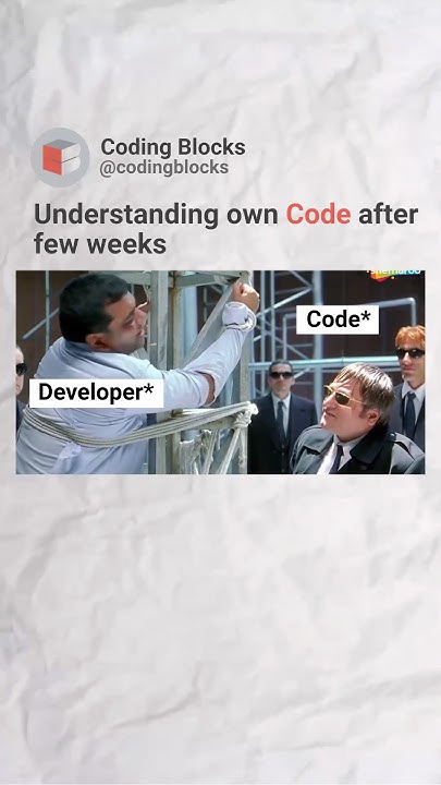 Feeling of every Developer | Who else can relate | Coding Blocks! #code #codingblocks #developer ...