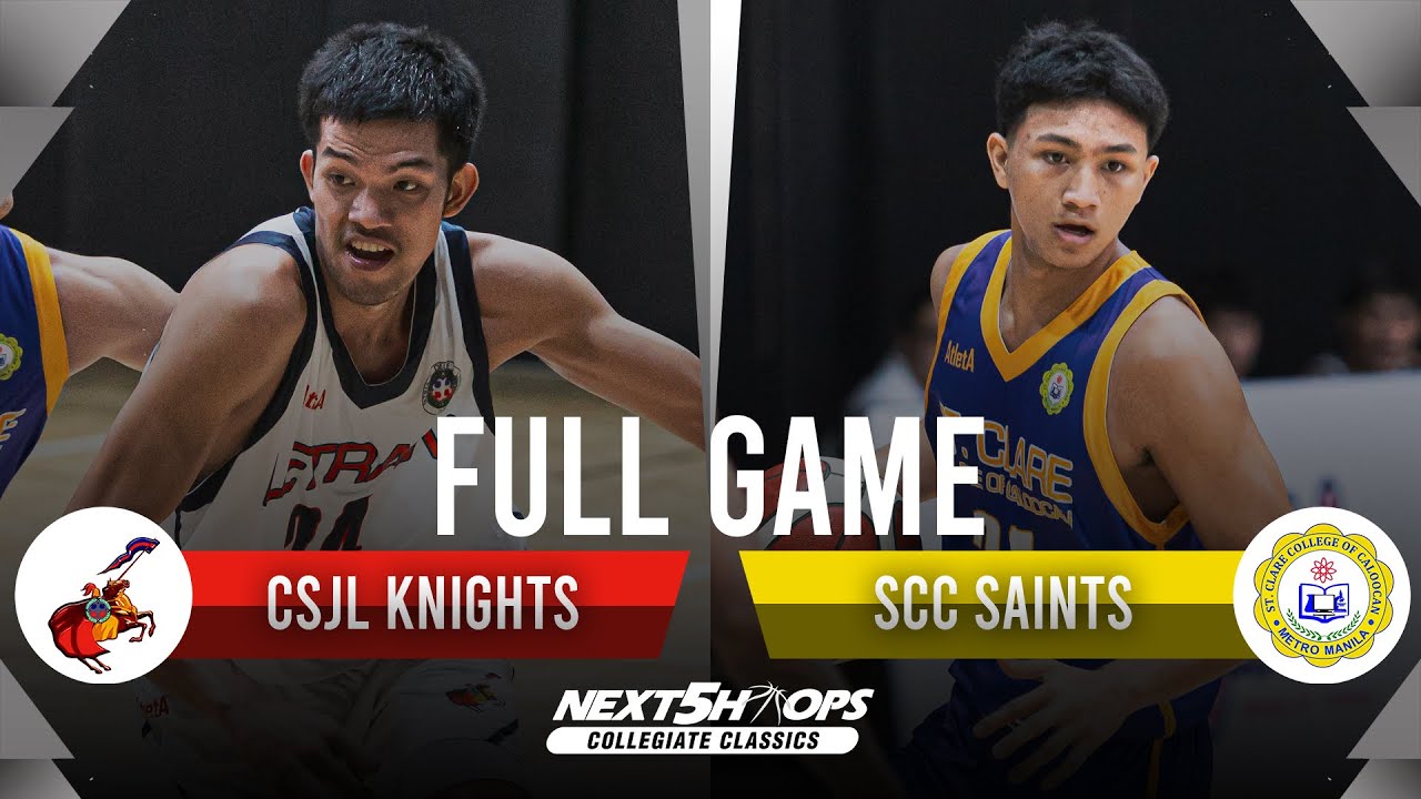 CSJL Knights vs. SCC Saints | FULL GAME | Next5Hoops | October 14, 2024 ...