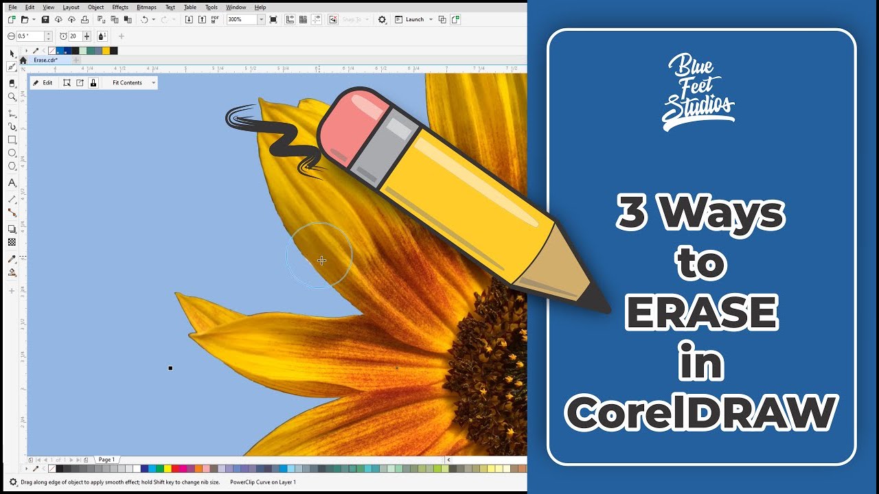 3 Ways to ERASE in CorelDRAW - YouTube