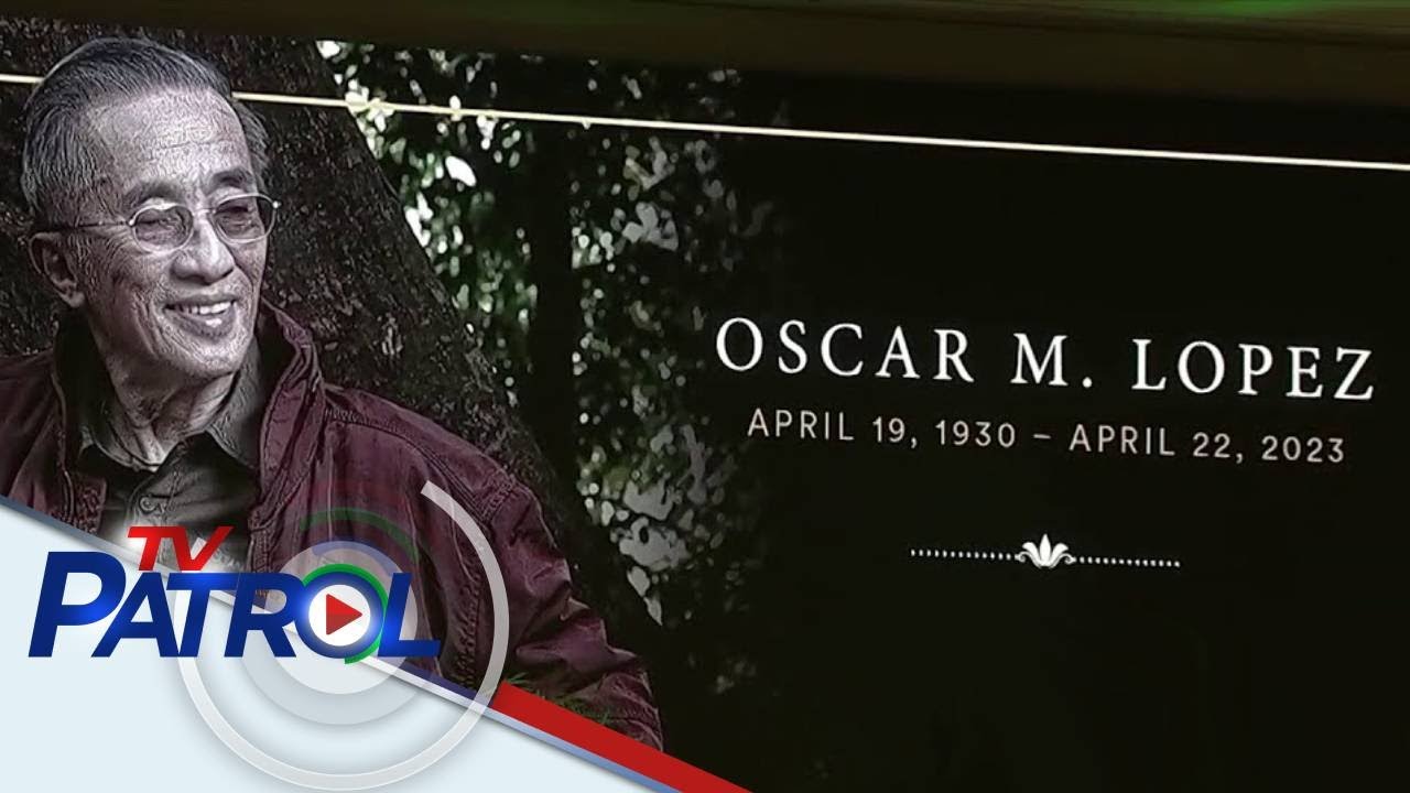 Oscar M. Lopez inalala ng mga kaibigan, empleyado | TV Patrol - YouTube