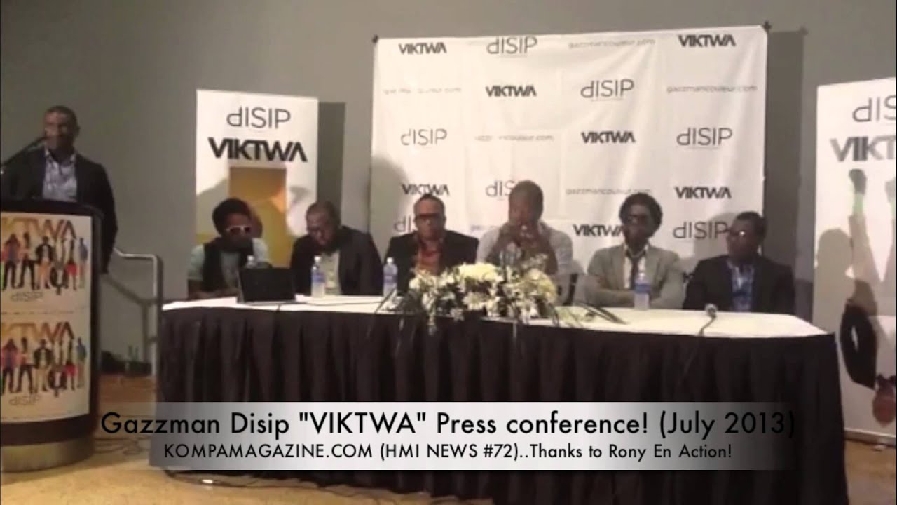 Gazzman Disip VIKTWA CD Press Conference (July 2013)! - YouTube