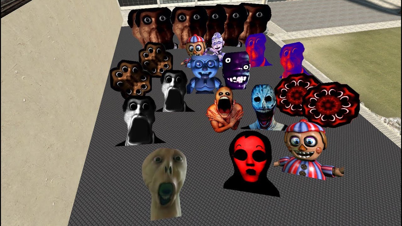 OBUNGA AND SCARY 5 / Garry’s Mod NEXTBOT - YouTube