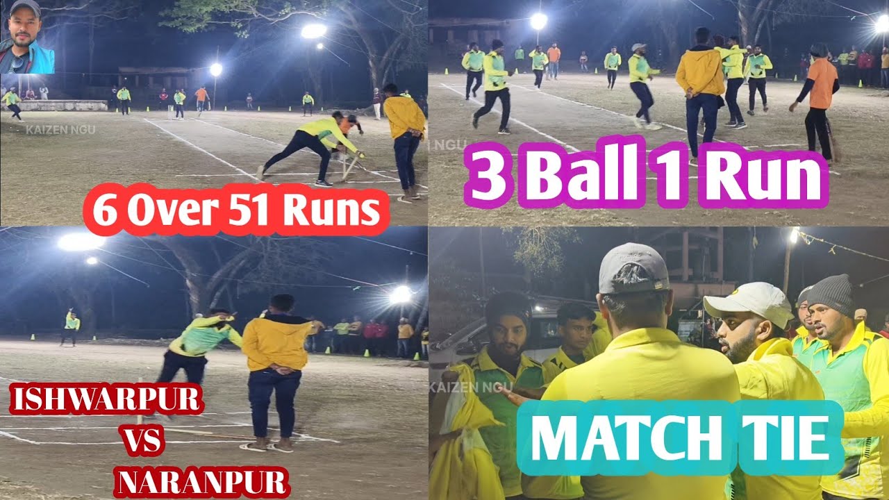3 BALL 1 RUN BUT MATCH TIE || ADA NIGHT MATCH @KaizenNGU - YouTube