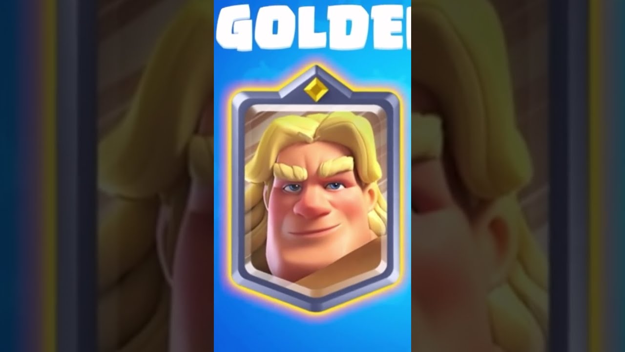 The new Golden Knight! clash royale - YouTube