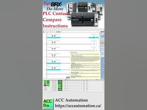 PLC Contact Compare Instructions - YouTube