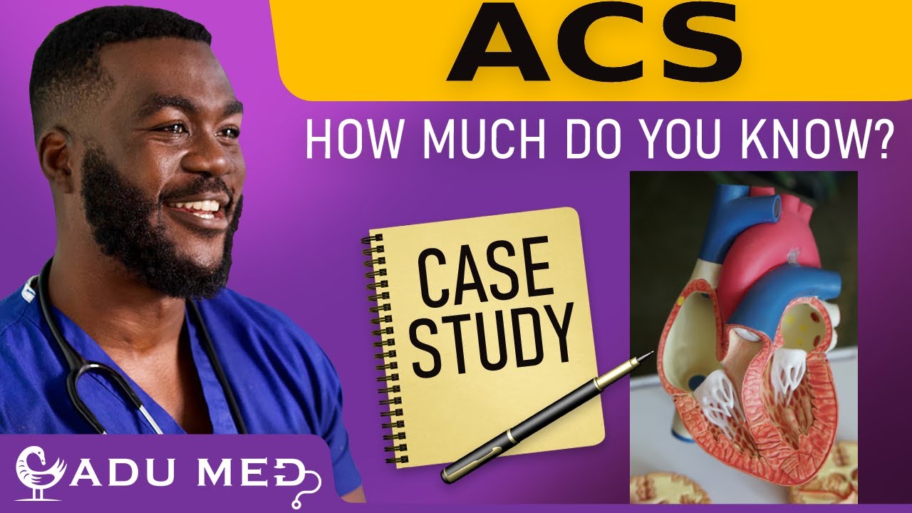 Acute Coronary Syndrome (ACS) case study | Pass the MRCGP AKT - YouTube
