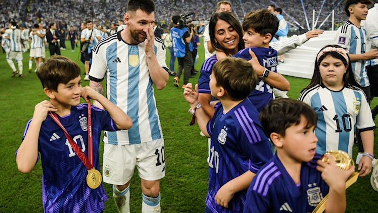 Lionel Messi Family, Wife, Children, Siblings qatar | Lionel Messi's 3 ...