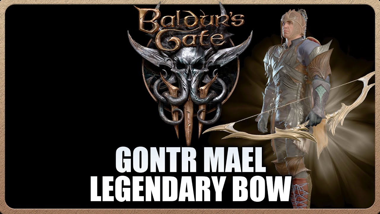 Baldur's Gate 3 - How to get Gontr Mael (Legendary Bow) - YouTube
