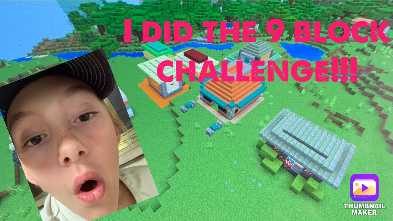 I did the 9 block challenge - YouTube