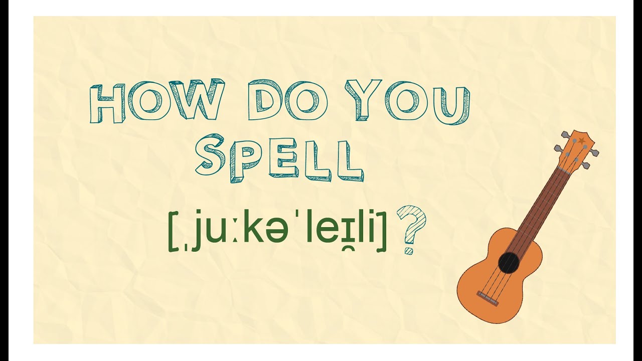 How to spell you-ca-lay-lee - YouTube