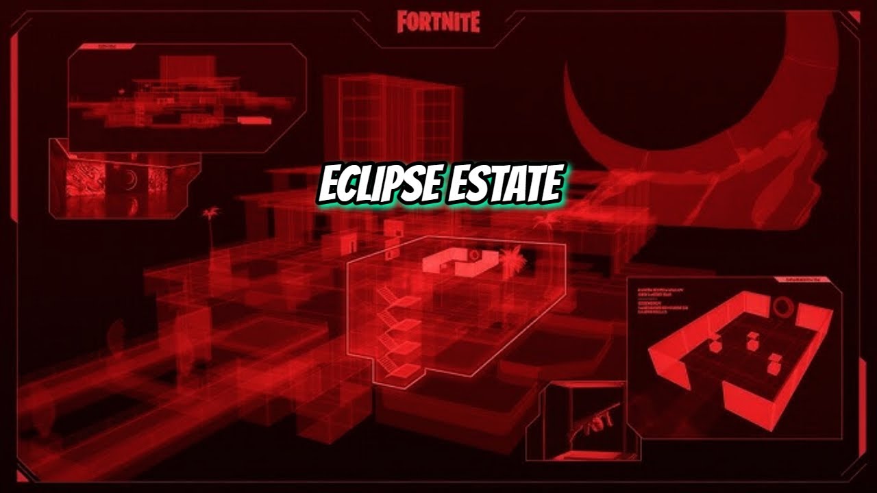 FORTNITE ~ SEASON 4 LEAKS ~ *NEW* POI ~ ECLIPSED ESTATE & MORE - YouTube
