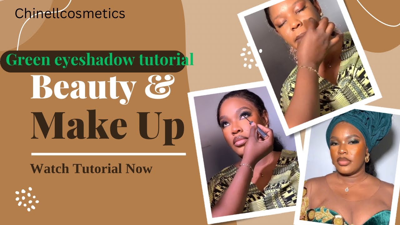 Easy Green Eyeshadow makeup tutorial ️ You will love it - YouTube