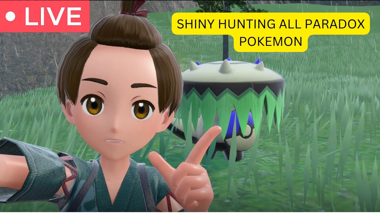 Catching All The Shiny Paradox Pokemon - YouTube