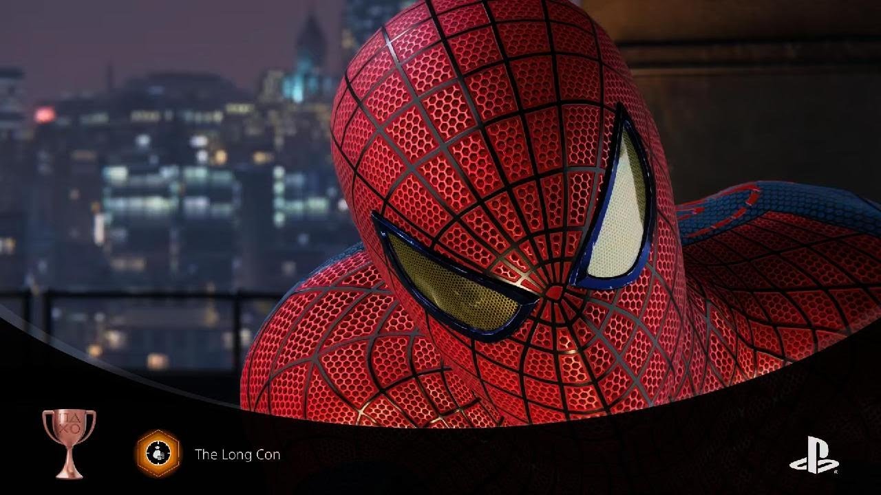 Marvel's Spider-Man Remastered The Long Con Trophy - YouTube
